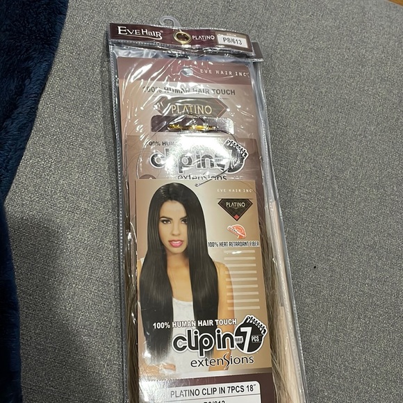 eve hair inc | Hair | Eve Hair Inc Platino 8 Heat Retardant Fiber Clip ...